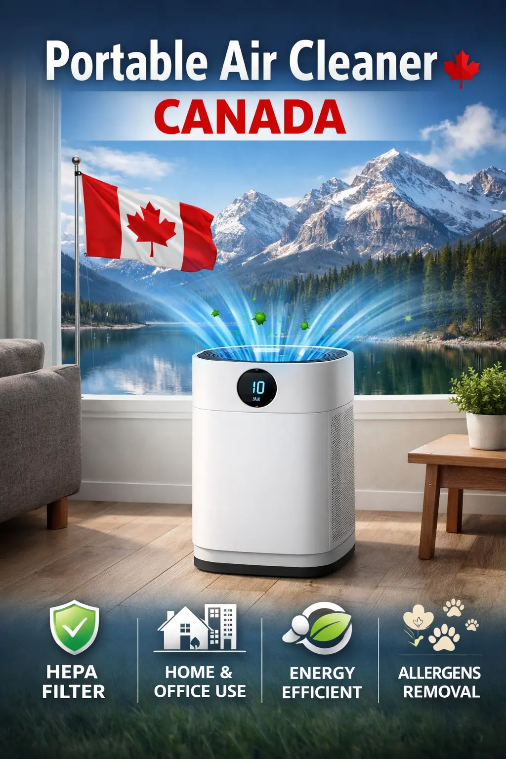 Portable Air Cleaner Canada | Best Indoor Air Purifier Solutions ...